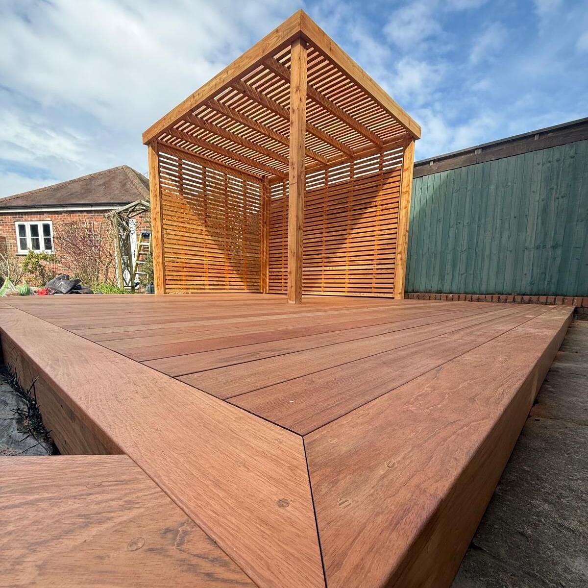 Waterfront Raised Decking – Milford on Sea, Lymington